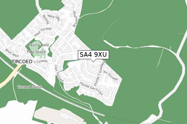 SA4 9XU maps, stats, and open data