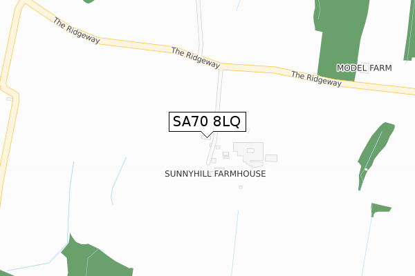 SA70 8LQ maps, stats, and open data