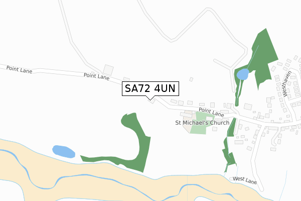 SA72 4UN maps, stats, and open data