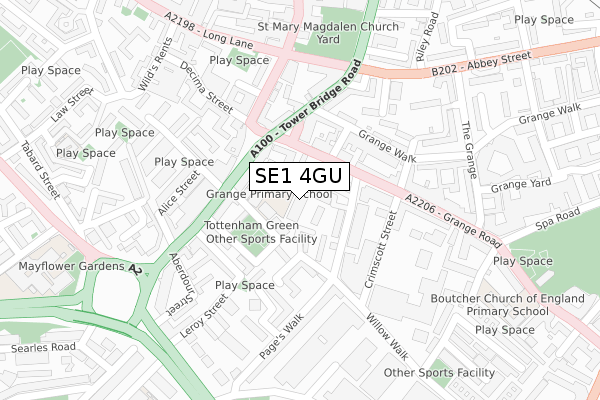 SE1 4GU maps, stats, and open data