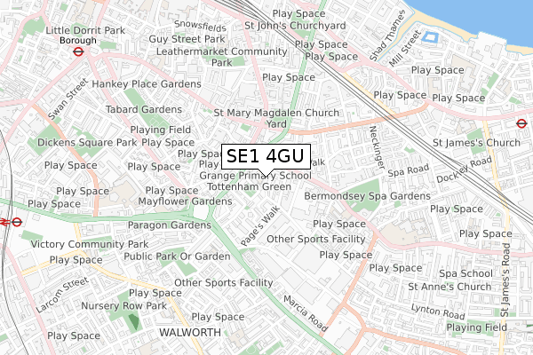 SE1 4GU maps, stats, and open data