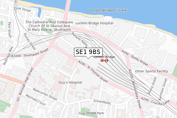 SE1 9BS maps, stats, and open data