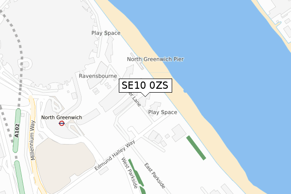 SE10 0ZS maps, stats, and open data