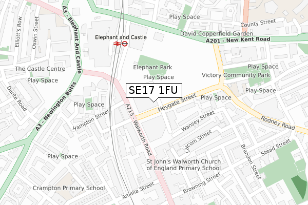 SE17 1FU maps, stats, and open data