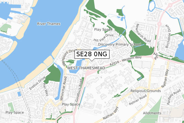 SE28 0NG maps, stats, and open data