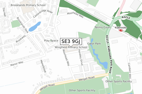 SE3 9GJ maps, stats, and open data