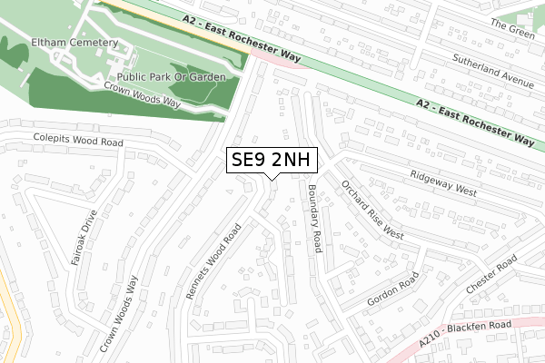 SE9 2NH maps, stats, and open data