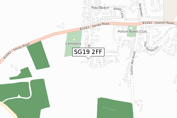 SG19 2FF maps, stats, and open data