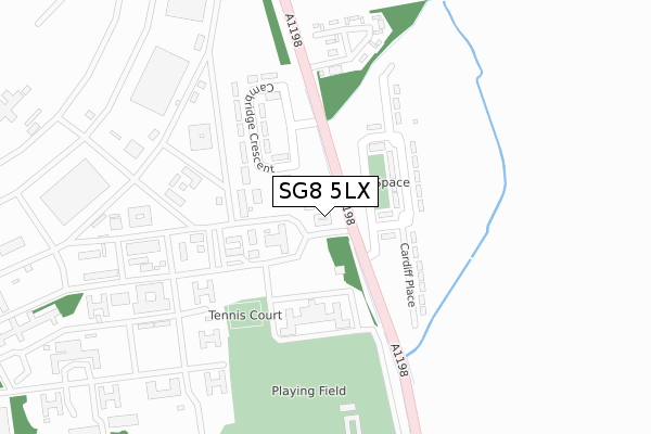SG8 5LX maps, stats, and open data