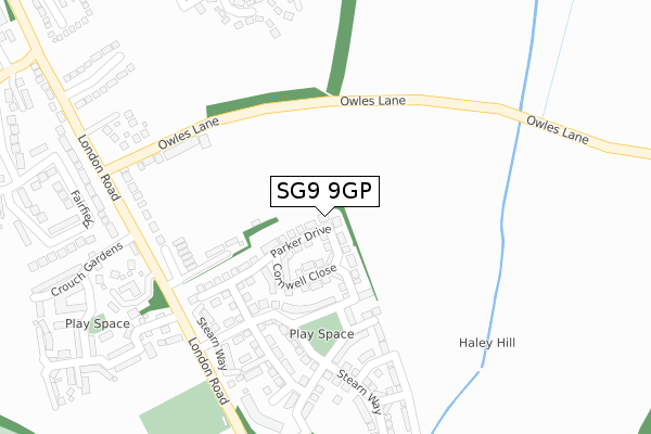 SG9 9GP maps, stats, and open data