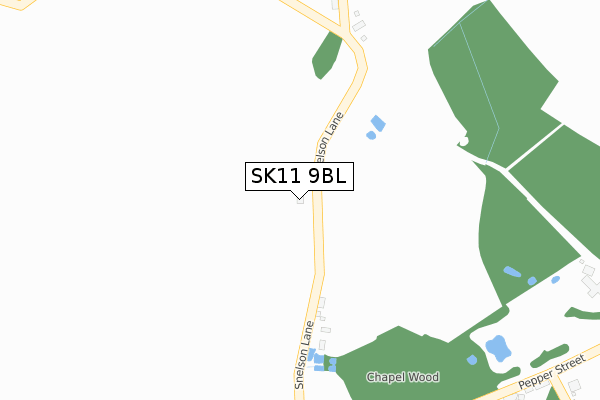 SK11 9BL maps, stats, and open data