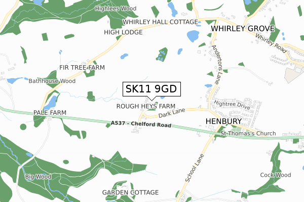 SK11 9GD maps, stats, and open data