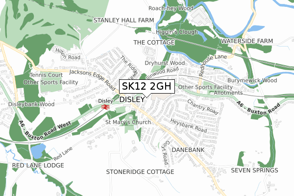 SK12 2GH maps, stats, and open data