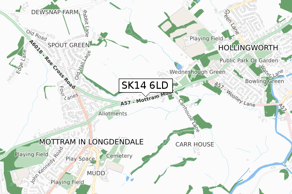 SK14 6LD maps, stats, and open data