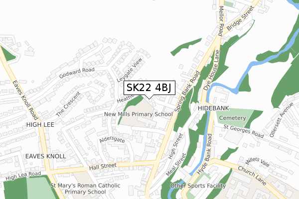 SK22 4BJ maps, stats, and open data
