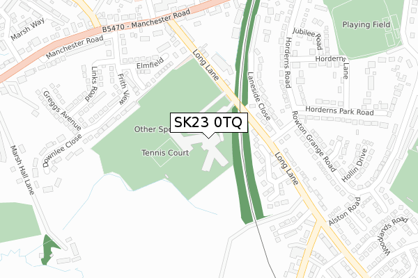 SK23 0TQ maps, stats, and open data