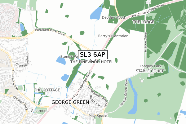 SL3 6AP maps, stats, and open data