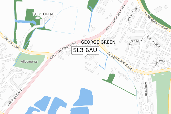 SL3 6AU maps, stats, and open data