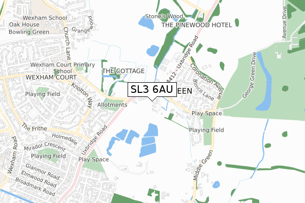 SL3 6AU maps, stats, and open data