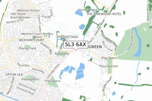 SL3 6AX maps, stats, and open data