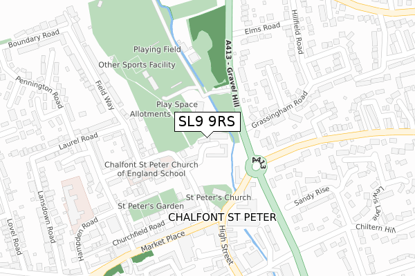 SL9 9RS maps, stats, and open data