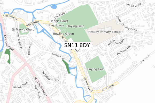 SN11 8DY maps, stats, and open data