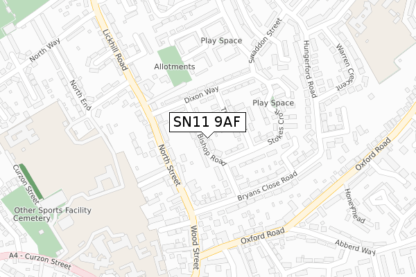 SN11 9AF maps, stats, and open data