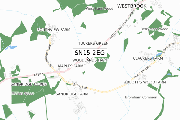 SN15 2EG maps, stats, and open data