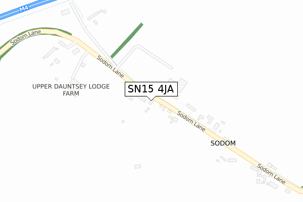 SN15 4JA maps, stats, and open data