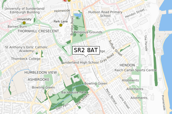 SR2 8AT maps, stats, and open data