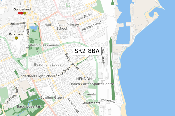 SR2 8BA maps, stats, and open data