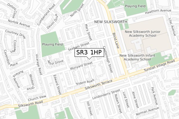 SR3 1HP maps, stats, and open data