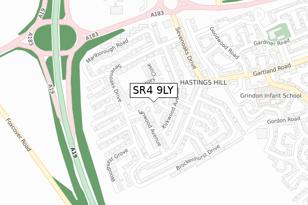 SR4 9LY maps, stats, and open data