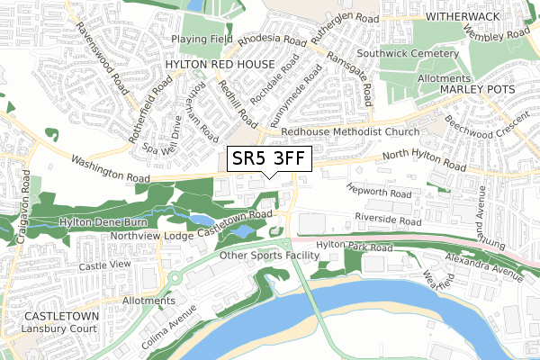 SR5 3FF maps, stats, and open data