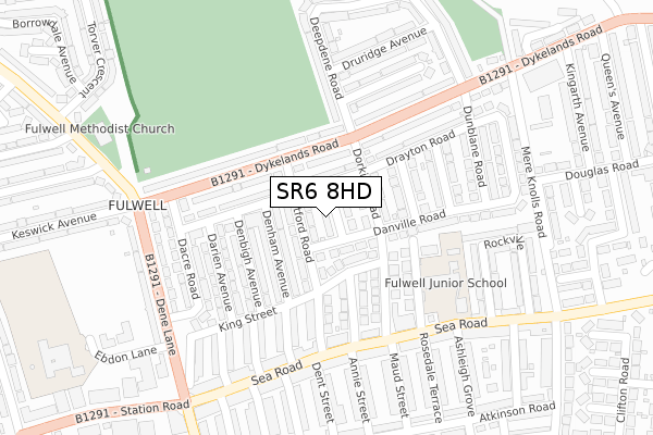 SR6 8HD maps, stats, and open data