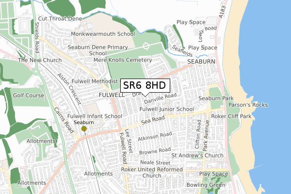 SR6 8HD maps, stats, and open data