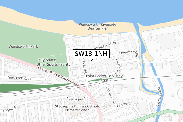 SW18 1NH maps, stats, and open data