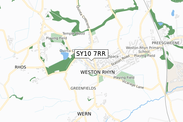 SY10 7RR maps, stats, and open data