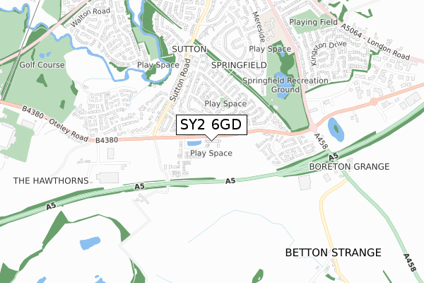 SY2 6GD maps, stats, and open data