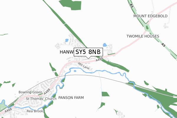 SY5 8NB maps, stats, and open data