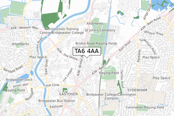 TA6 4AA maps, stats, and open data