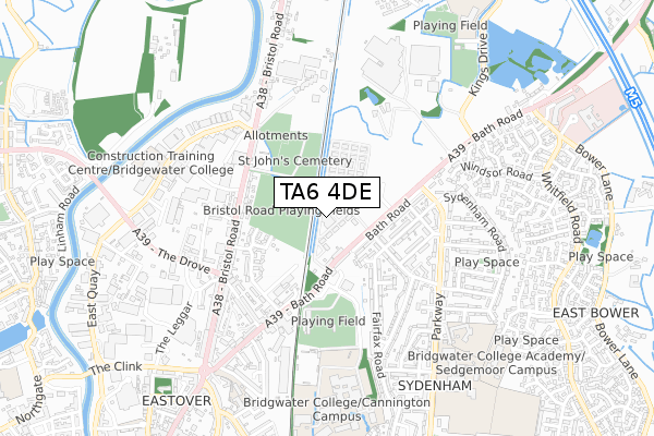 TA6 4DE maps, stats, and open data