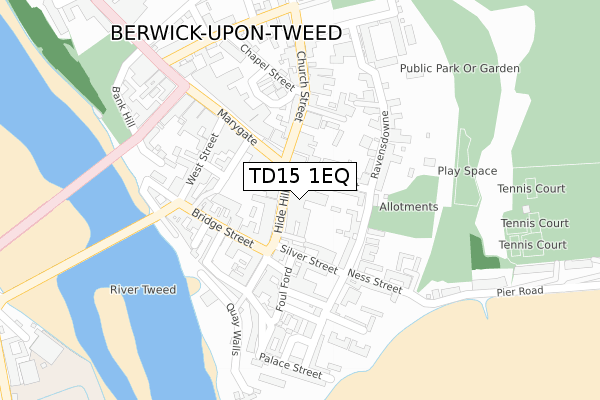 TD15 1EQ maps, stats, and open data