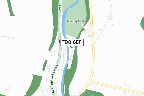 TD8 6EF maps, stats, and open data