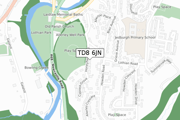 TD8 6JN maps, stats, and open data