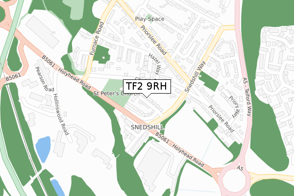 TF2 9RH maps, stats, and open data