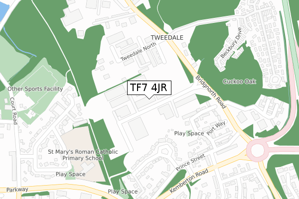 TF7 4JR maps, stats, and open data