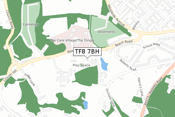 TF8 7BH maps, stats, and open data