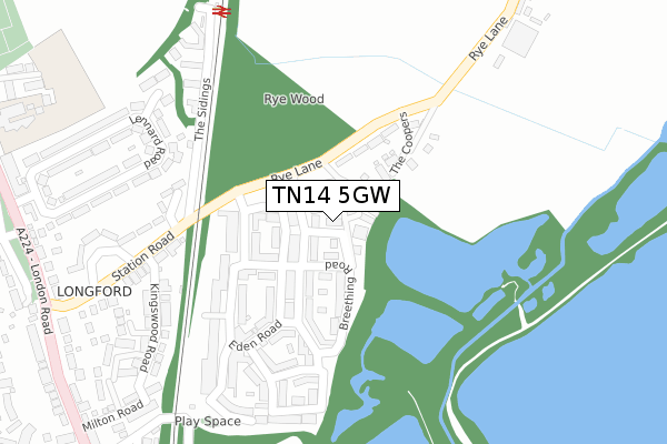 TN14 5GW maps, stats, and open data