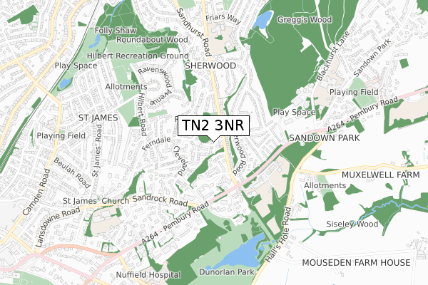 TN2 3NR maps, stats, and open data